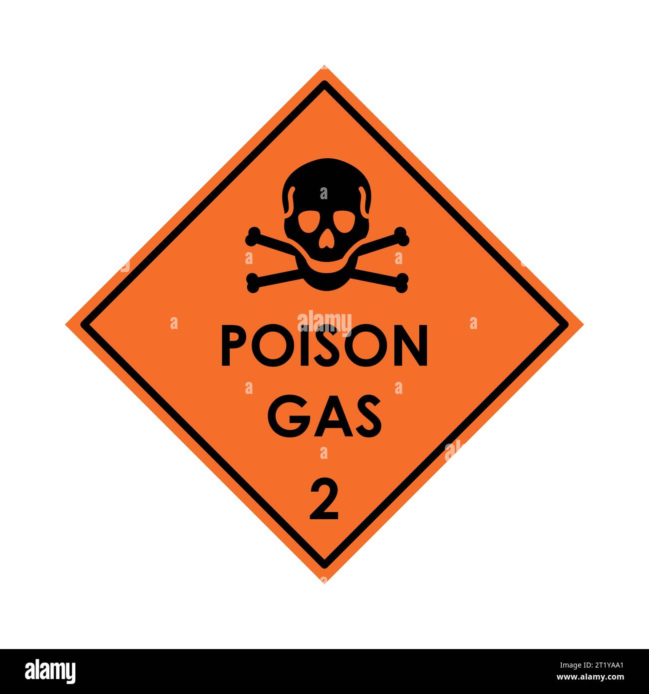 Poison gas color element. Hazardous material. Digital illustration for ...