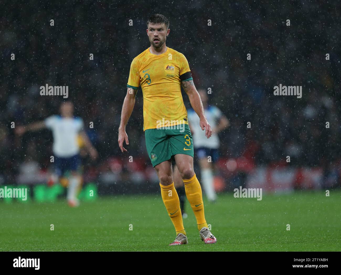 Cameron Burgess of Australia & Ipswich Town. - England v Australia ...