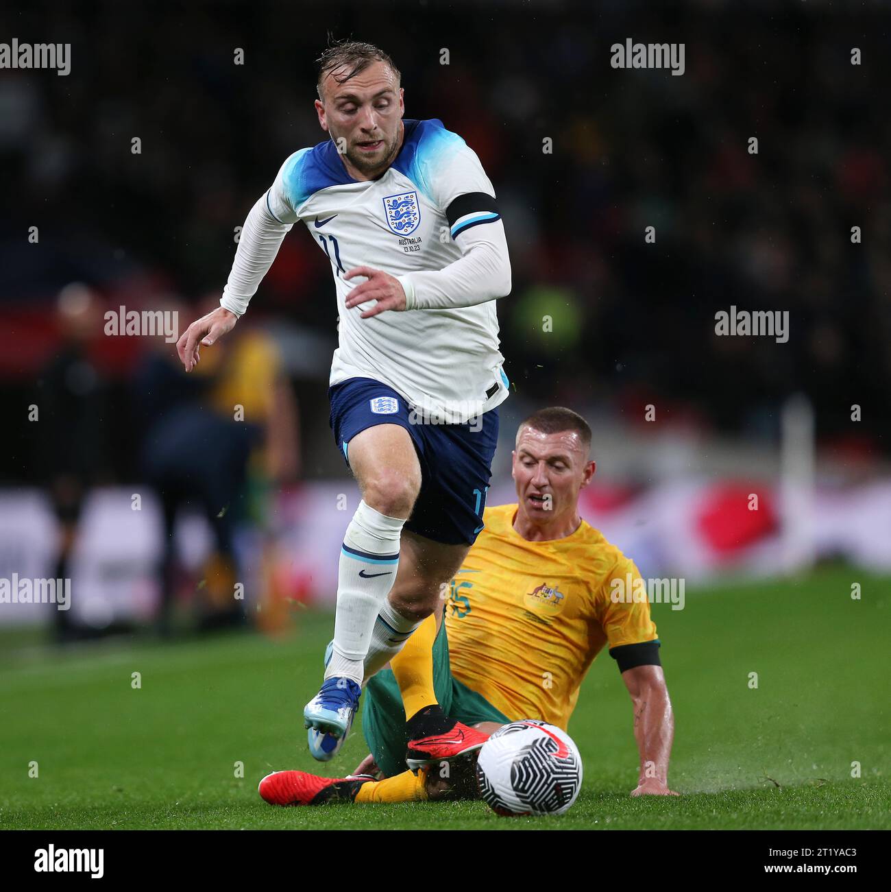 Jarrod Bowen of England & West Ham United battles Mitchell Duke of ...