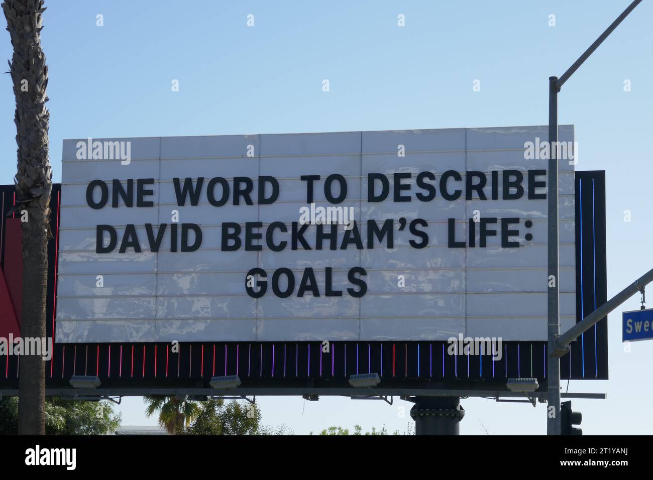 Los Angeles, California, USA 14th October 2023 One Word to Describe ...