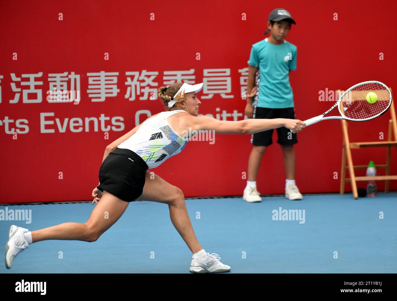 Italian professional tennis player Martina Trevisan defeats Belgian ...