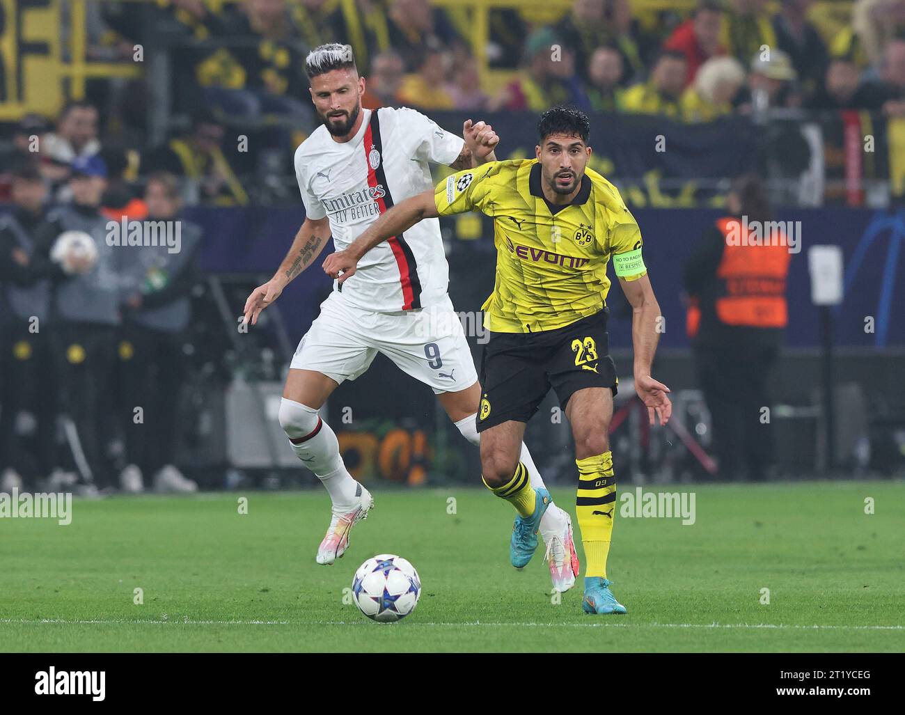 Dortmund, Deutschland. 04th Oct, 2023. firo: October 4th, 2023, football, soccer, UEFA CHAMPIONS ...