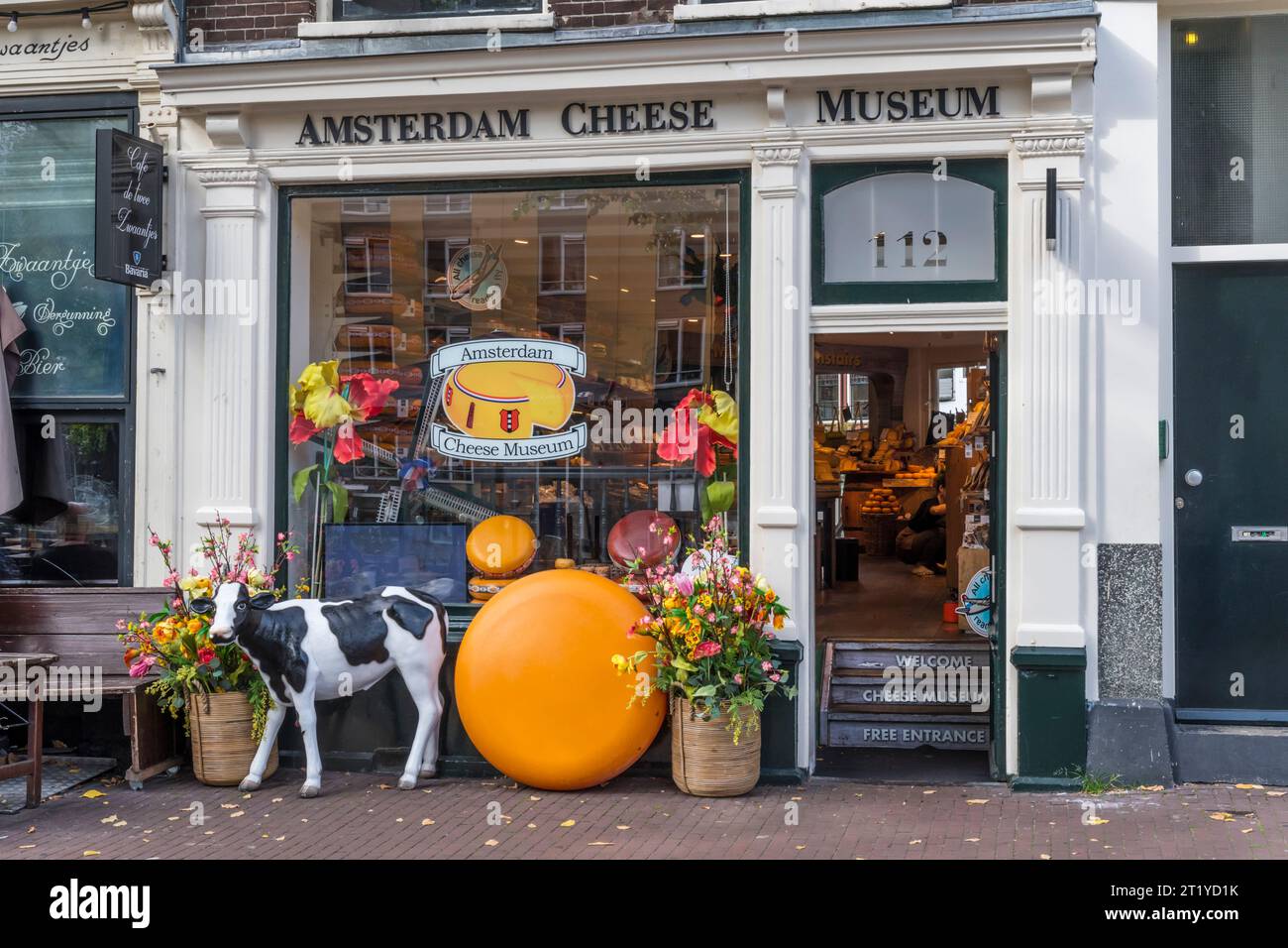 The Amsterdam Cheese Museum, Prinsengracht Stock Photo - Alamy