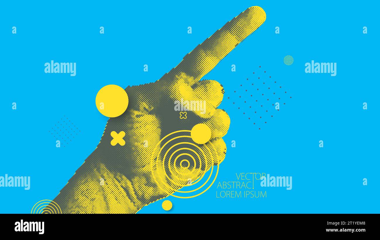 Artistic hand gesture vector hi-res stock photography and images - Alamy