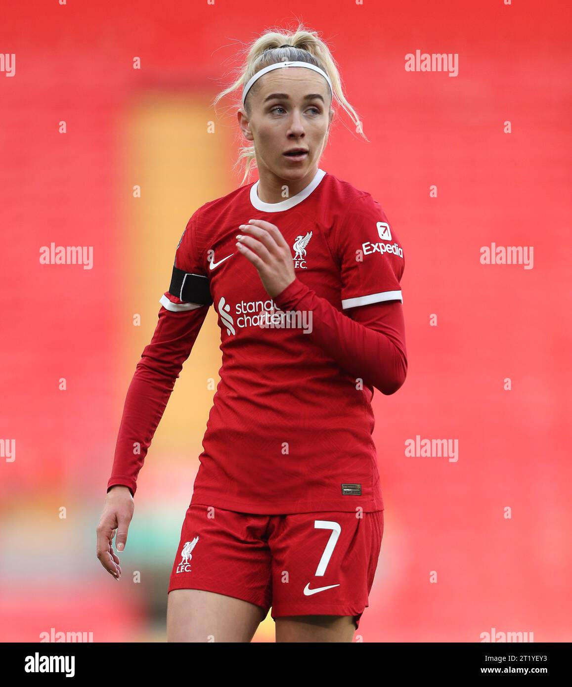 Liverpools Missy Bo Kearns During The Barclays Womens Super League