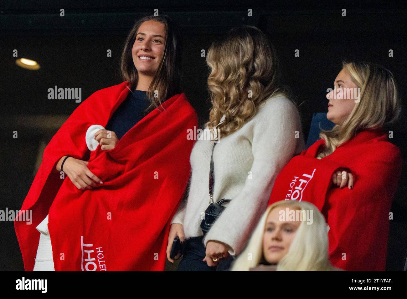 Oslo, Norway 20231015.Erling Braut Haaland's friend, Isabel Haugseng ...