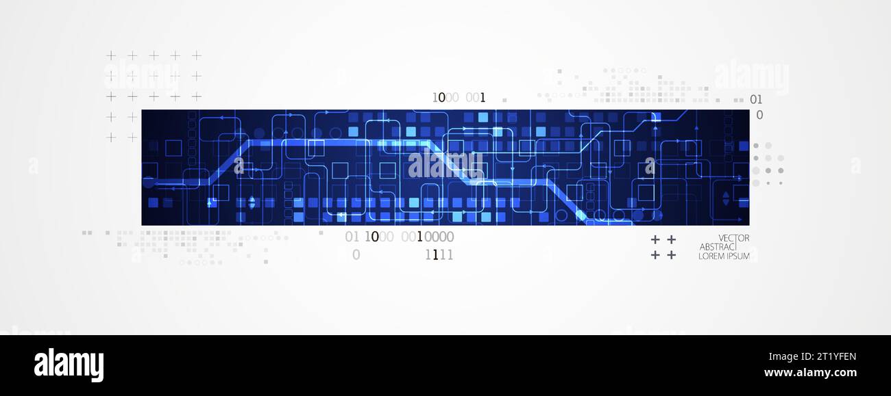 Abstract horizontal technology background. Communication concept ...