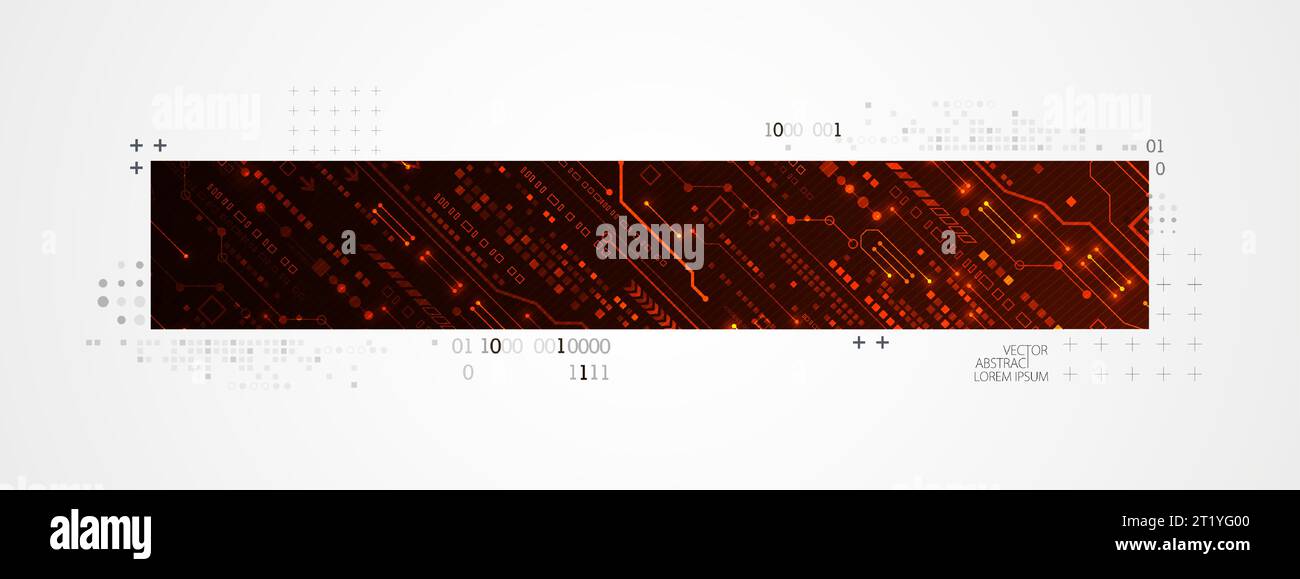 Abstract horizontal technology background. Communication concept ...