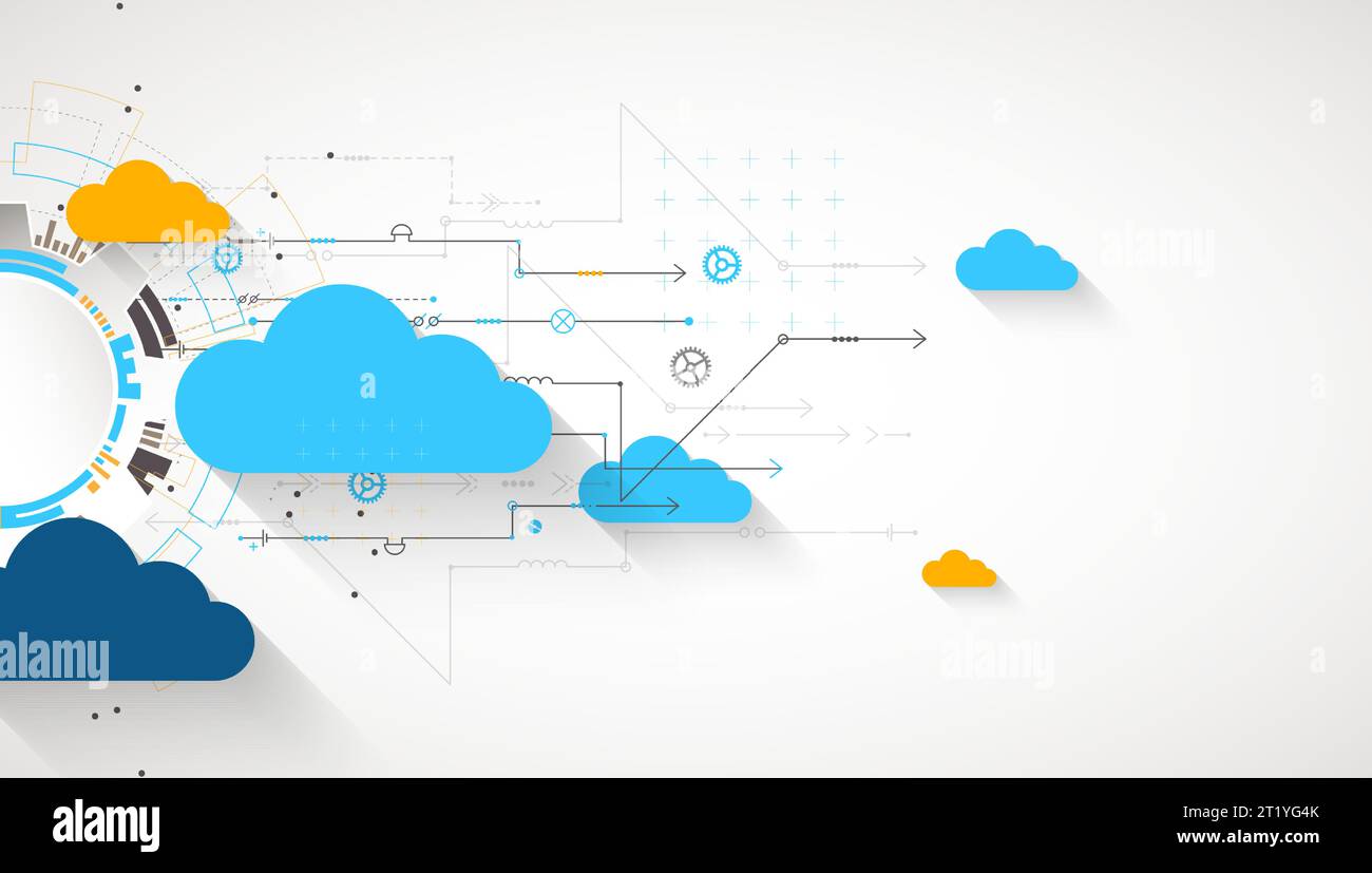 Remote access technology Stock Vector Images - Alamy