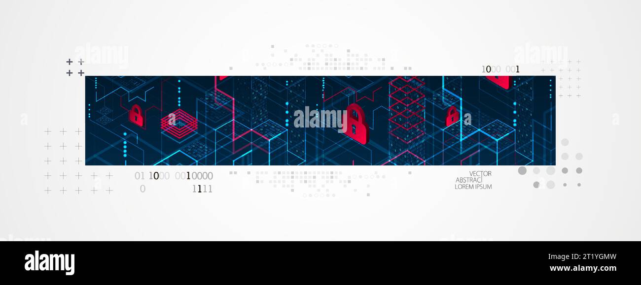 Abstract horizontal technology background. Communication concept ...