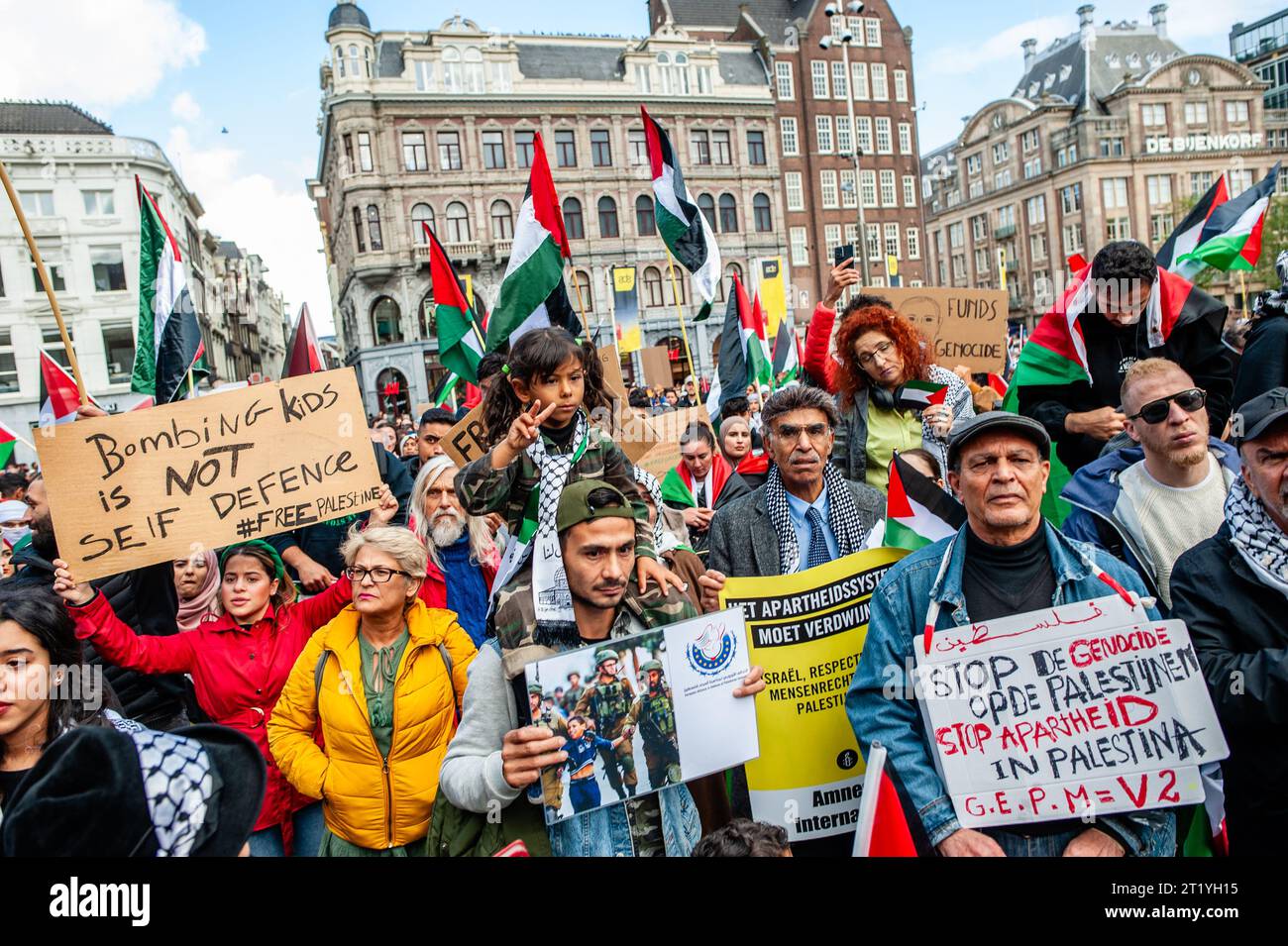 October 15th, Amsterdam. The Palestinian community in The Netherlands ...