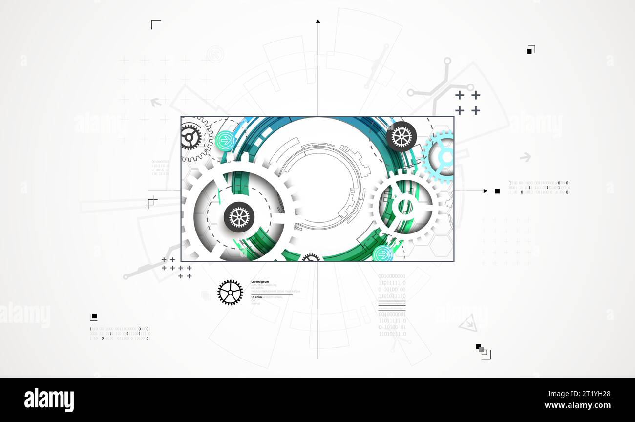 Abstract technology background. Communication concept, futuristic ...