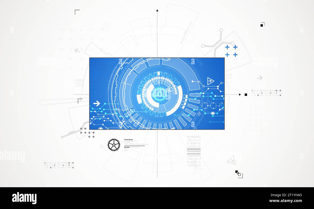 Abstract technology background. Communication concept, futuristic ...