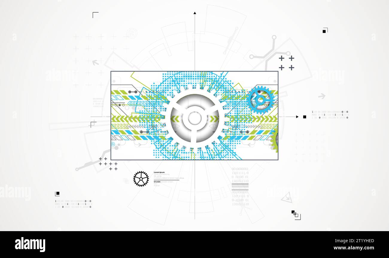 Abstract technology background. Communication concept, futuristic ...