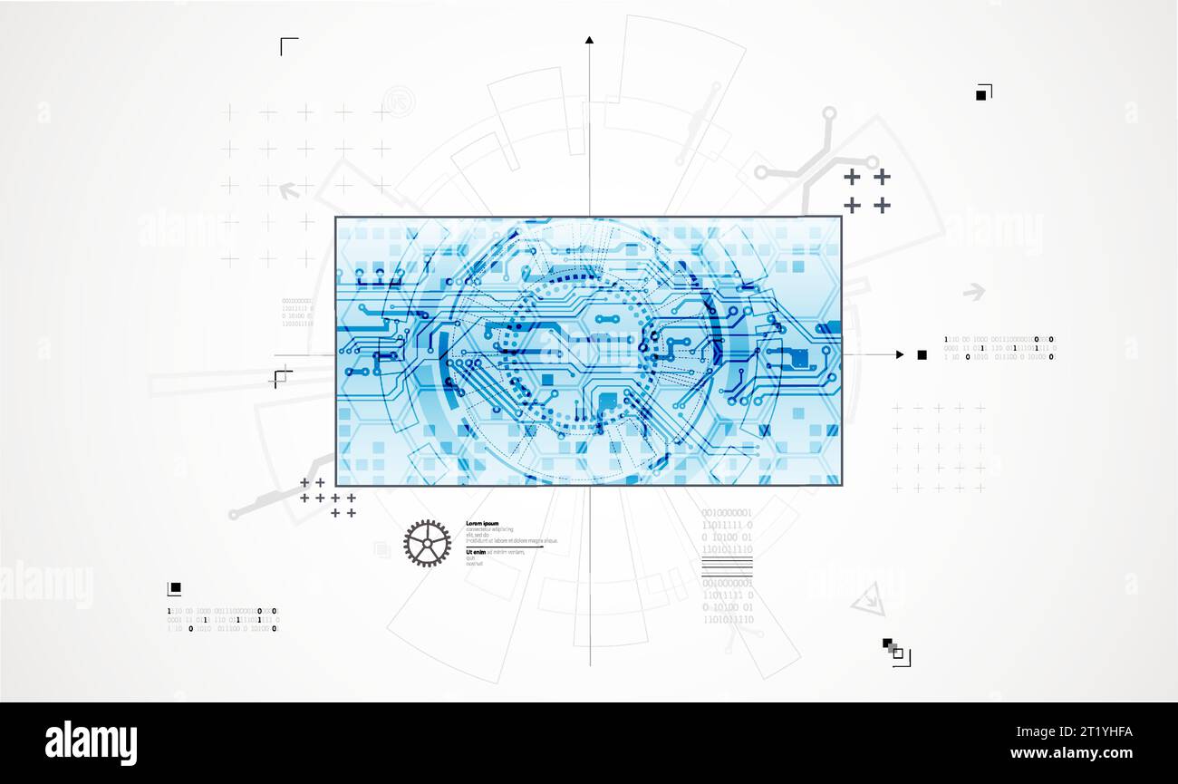 Abstract technology background. Communication concept, futuristic ...