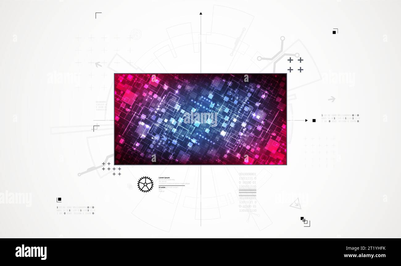 Abstract technology background. Communication concept, futuristic ...