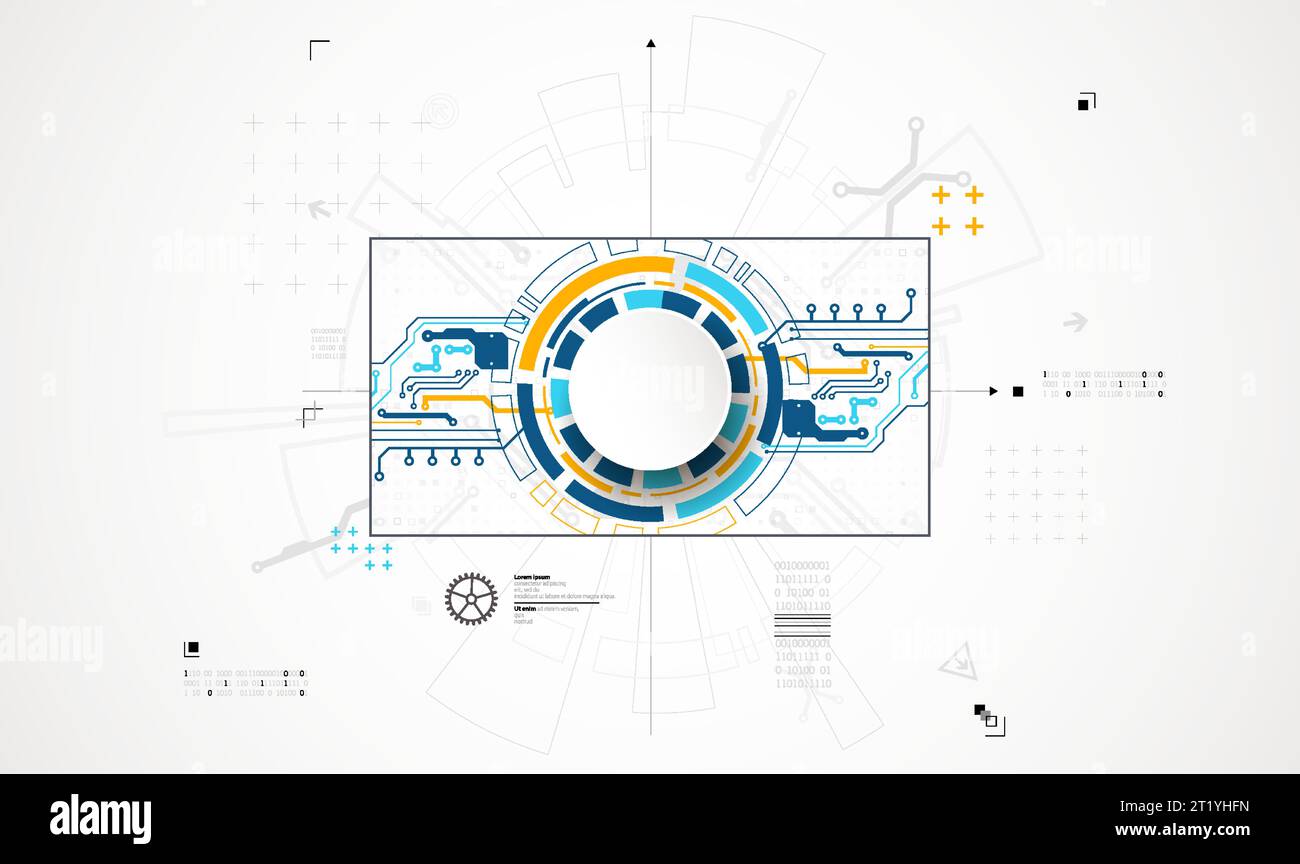 Abstract technology background. Communication concept, futuristic ...