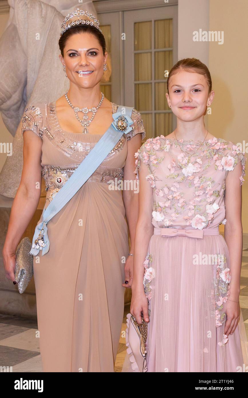 COPENHAGEN, DENMARK - OCTOBER 15: Crown Princess Victoria of Sweden ...