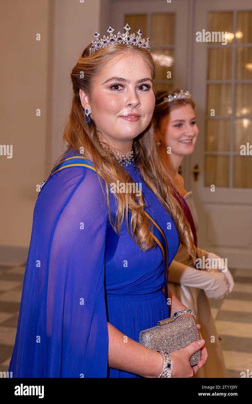 COPENHAGEN, DENMARK - OCTOBER 15: Princess Amalia of The Netherlands ...
