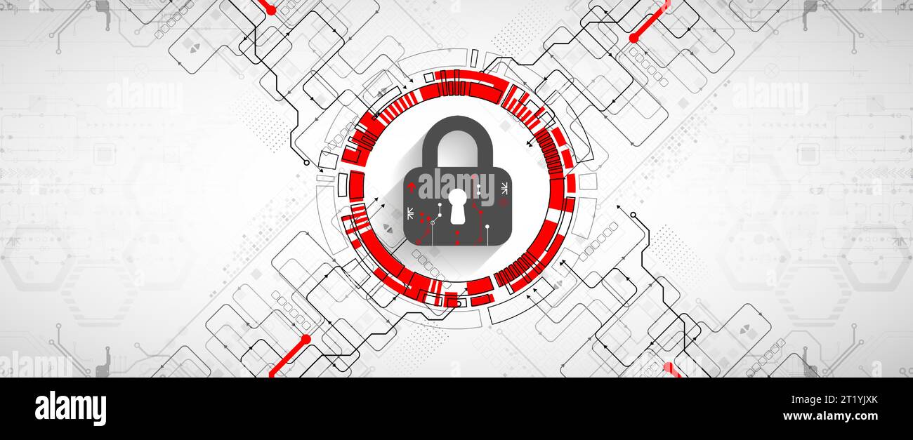 Personal data security Illustrates cyber data or information privacy ...