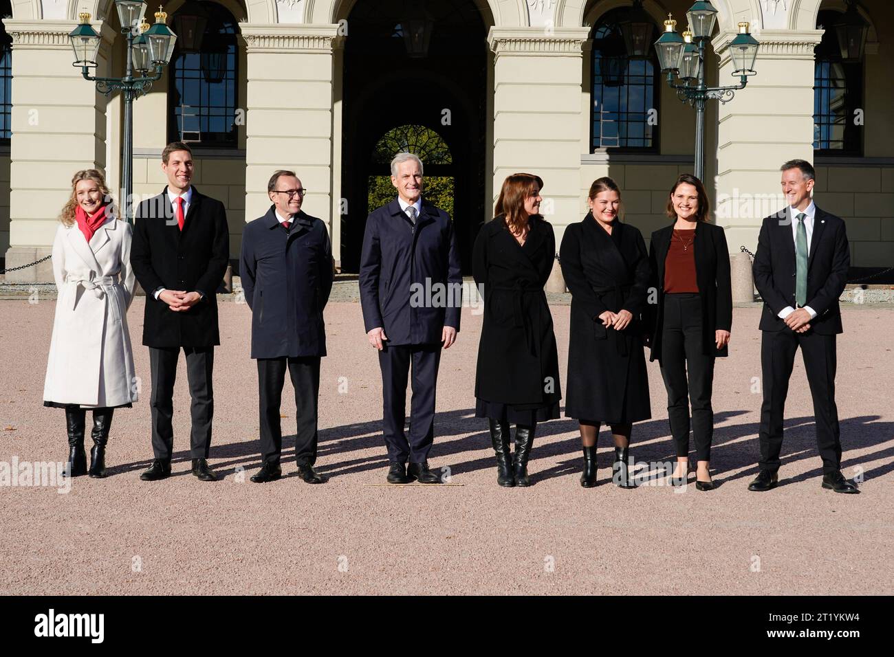Oslo 20231016.Norwegian Prime Minister Jonas Gahr Støre presents new ...