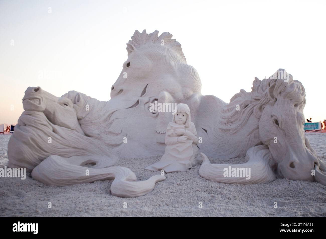 Siesta key beach sand castle hi-res stock photography and images - Alamy