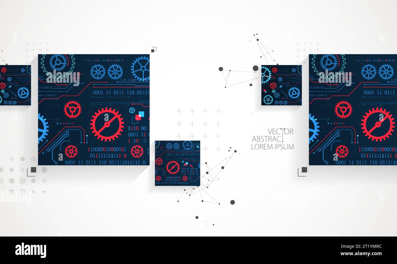 Tech information Stock Vector Images - Alamy