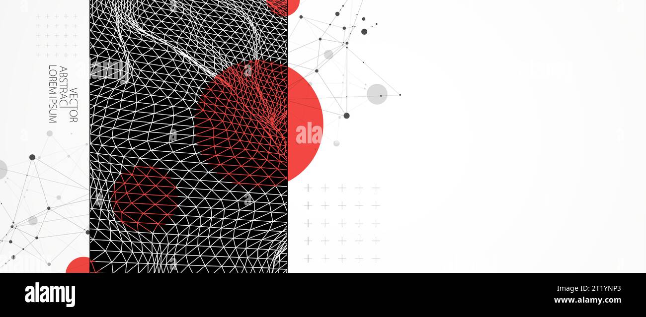 Abstract scientific and technological background. Image of a part of ...