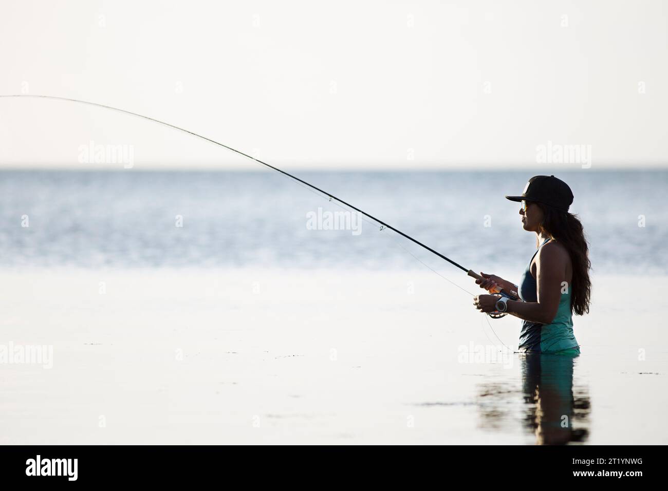 Waist deep in water hi-res stock photography and images - Alamy