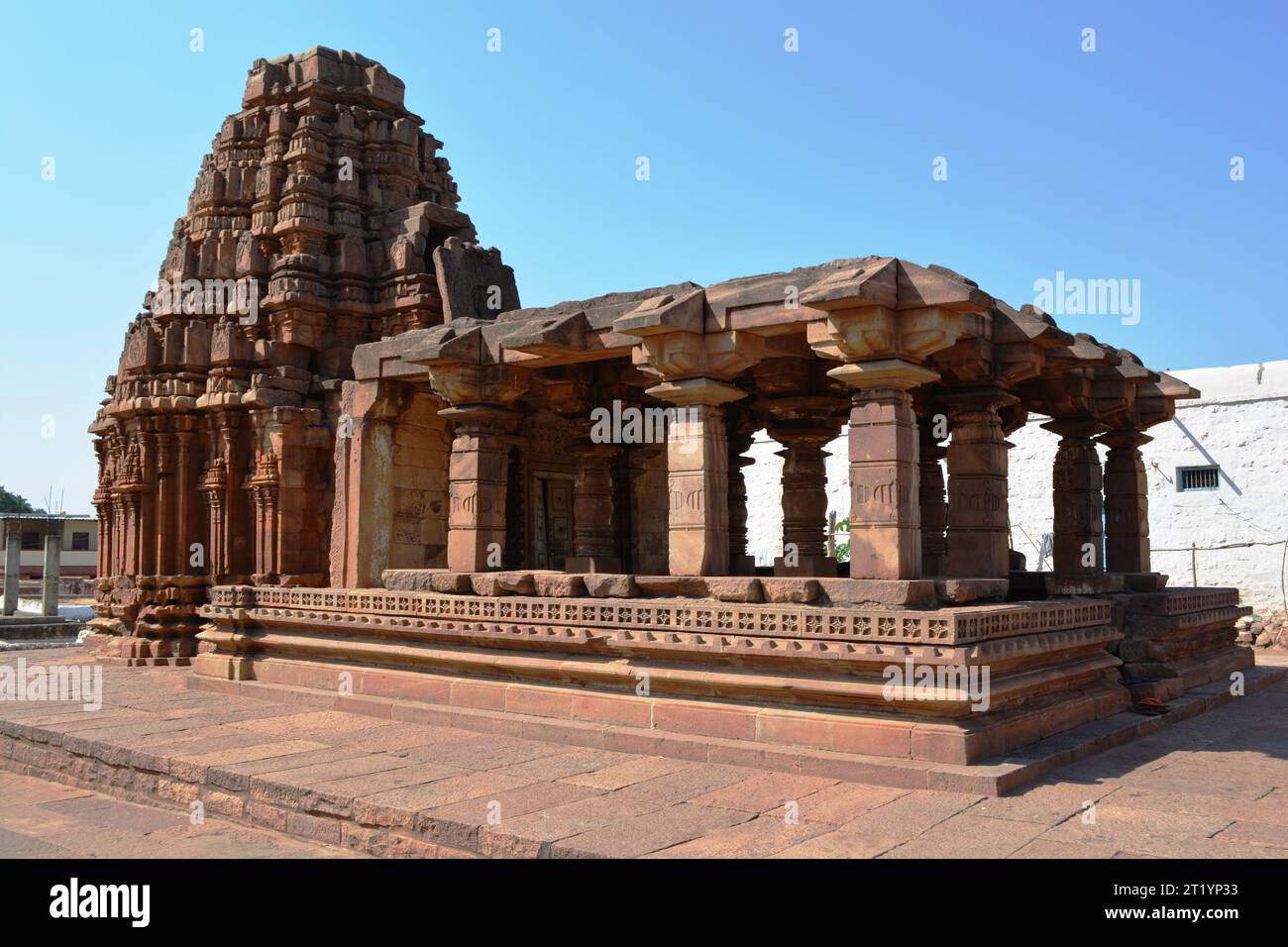 Ancient Historical Monuments in Karnataka Stock Photo - Alamy