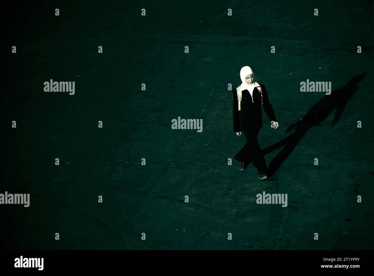 Portrait of a young muslim in Syria Stock Photo - Alamy