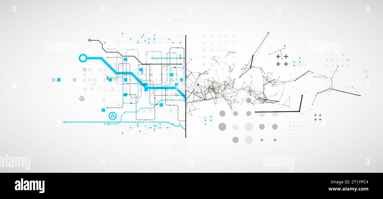Abstract background on technological and scientific topics. Plexus ...