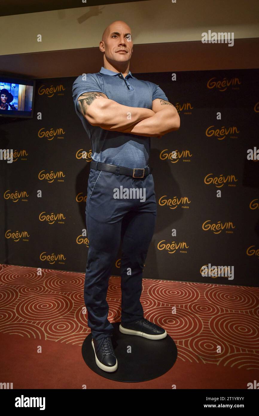 Paris, France. 16th Oct, 2023. The Grevin Museum unveils the sculpture ...