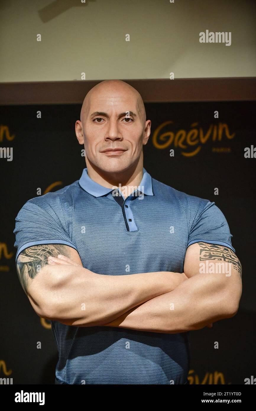 Paris, France. 16th Oct, 2023. The Grevin Museum unveils the sculpture ...