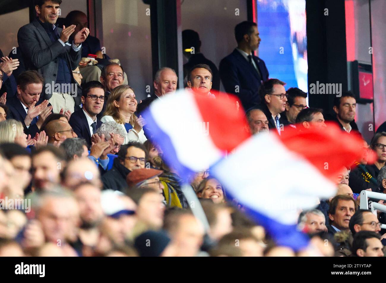 Emmanuel macron october 2023 rugby hi-res stock photography and images ...