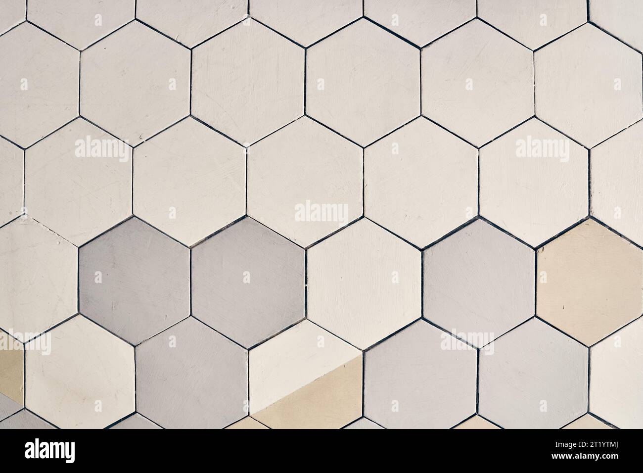 Hexagonal floor tile hi-res stock photography and images - Alamy