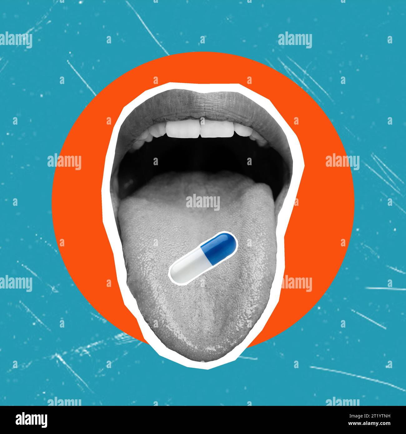 Drugs collage hi-res stock photography and images - Alamy
