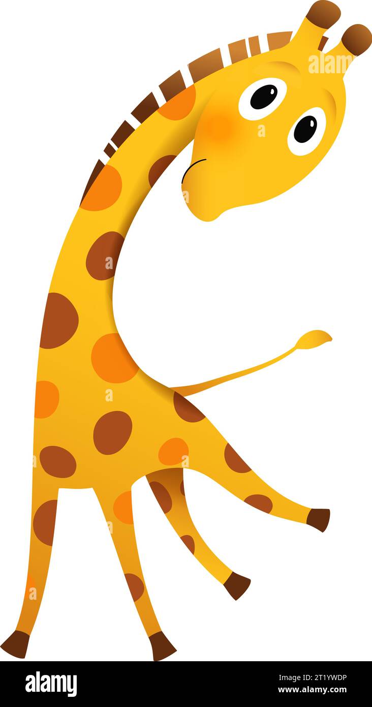 Dancing giraffe Stock Vector Images - Alamy