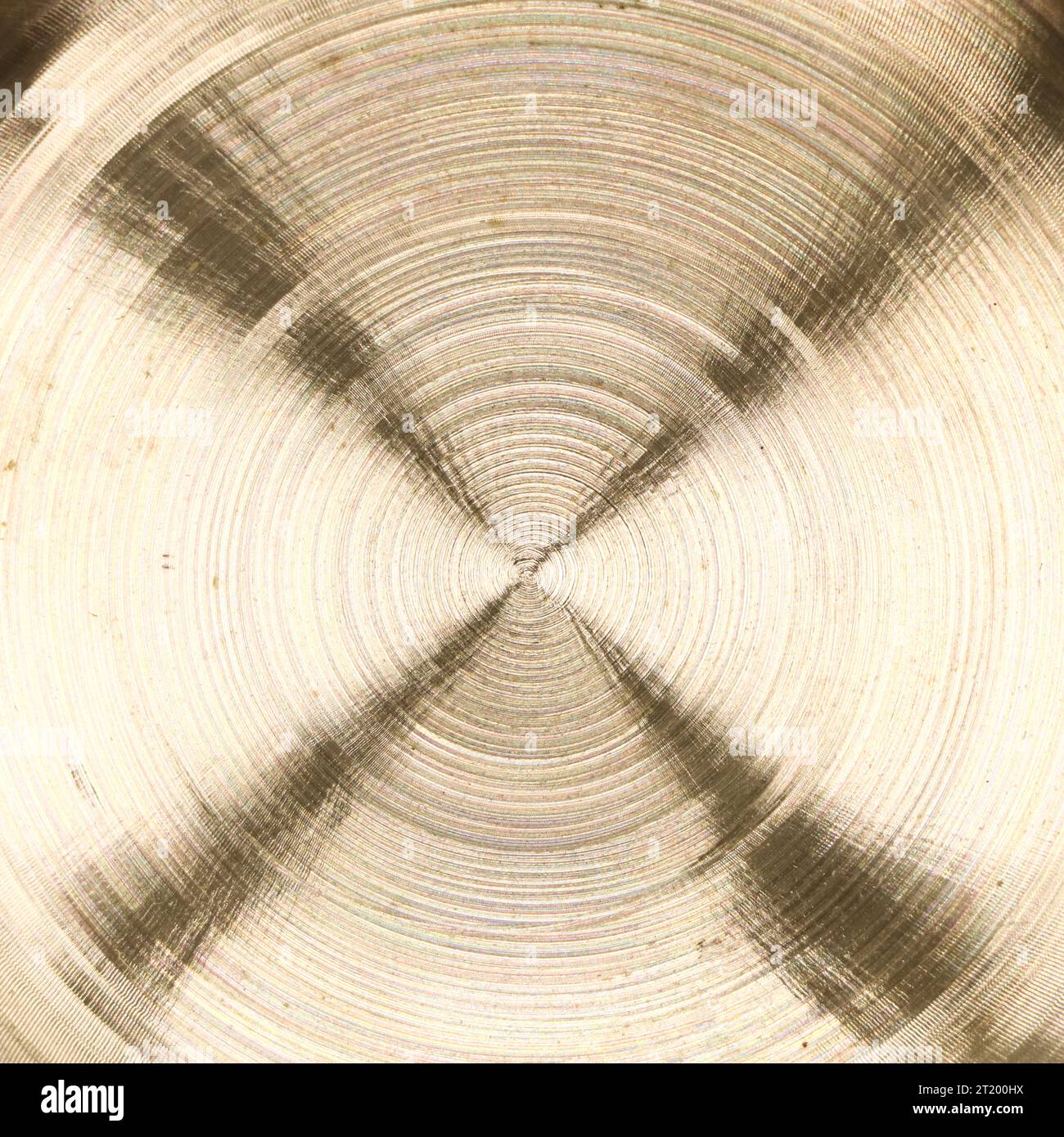 abstract background, with concentric metal texture with some added ...