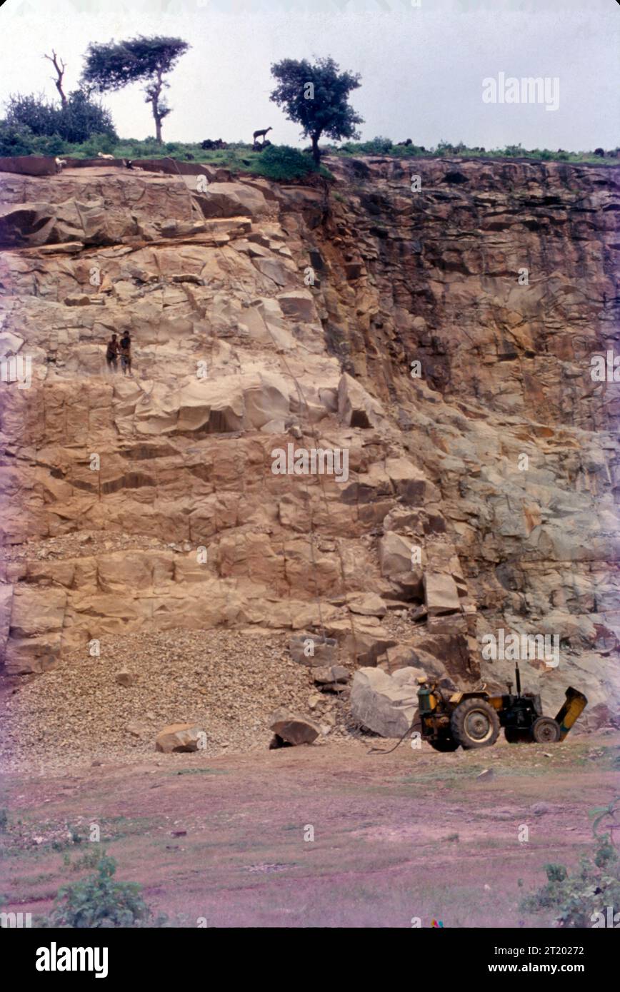 A quarry is a type of open-pit mine in which dimension stone, rock ...