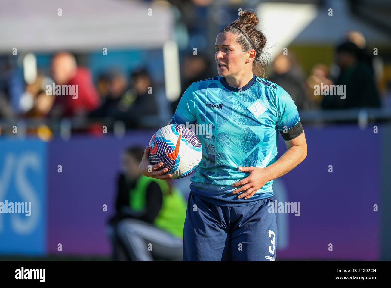 London, UK. 15 October 2023. Emma Mukandi during the Women’s ...