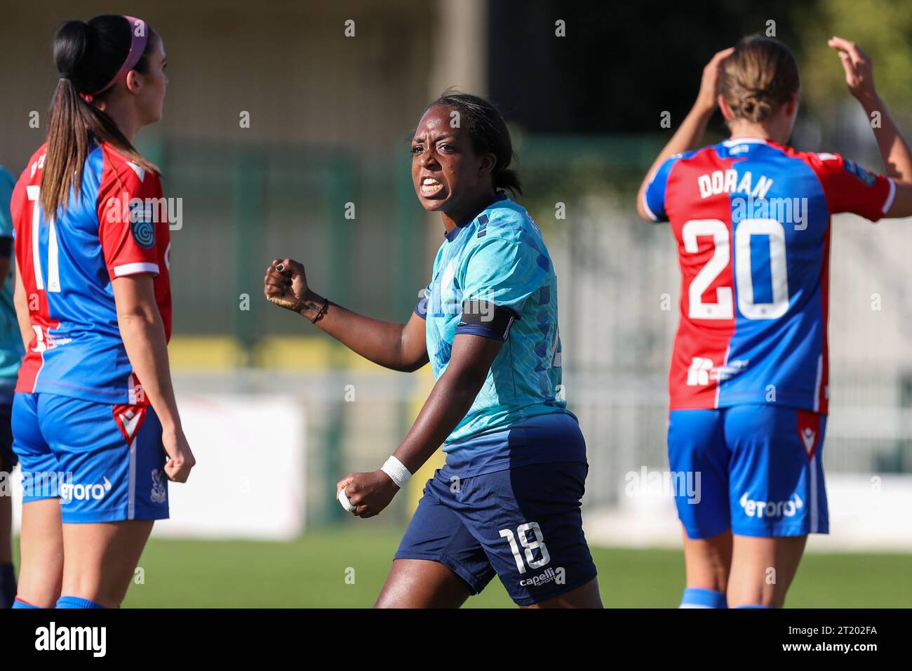 London, UK. 15 October 2023. Danielle Carter during the Women’s ...