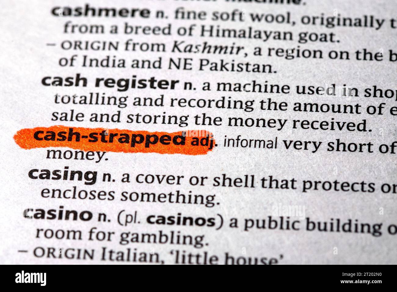 Strapped for cash hi-res stock photography and images - Alamy