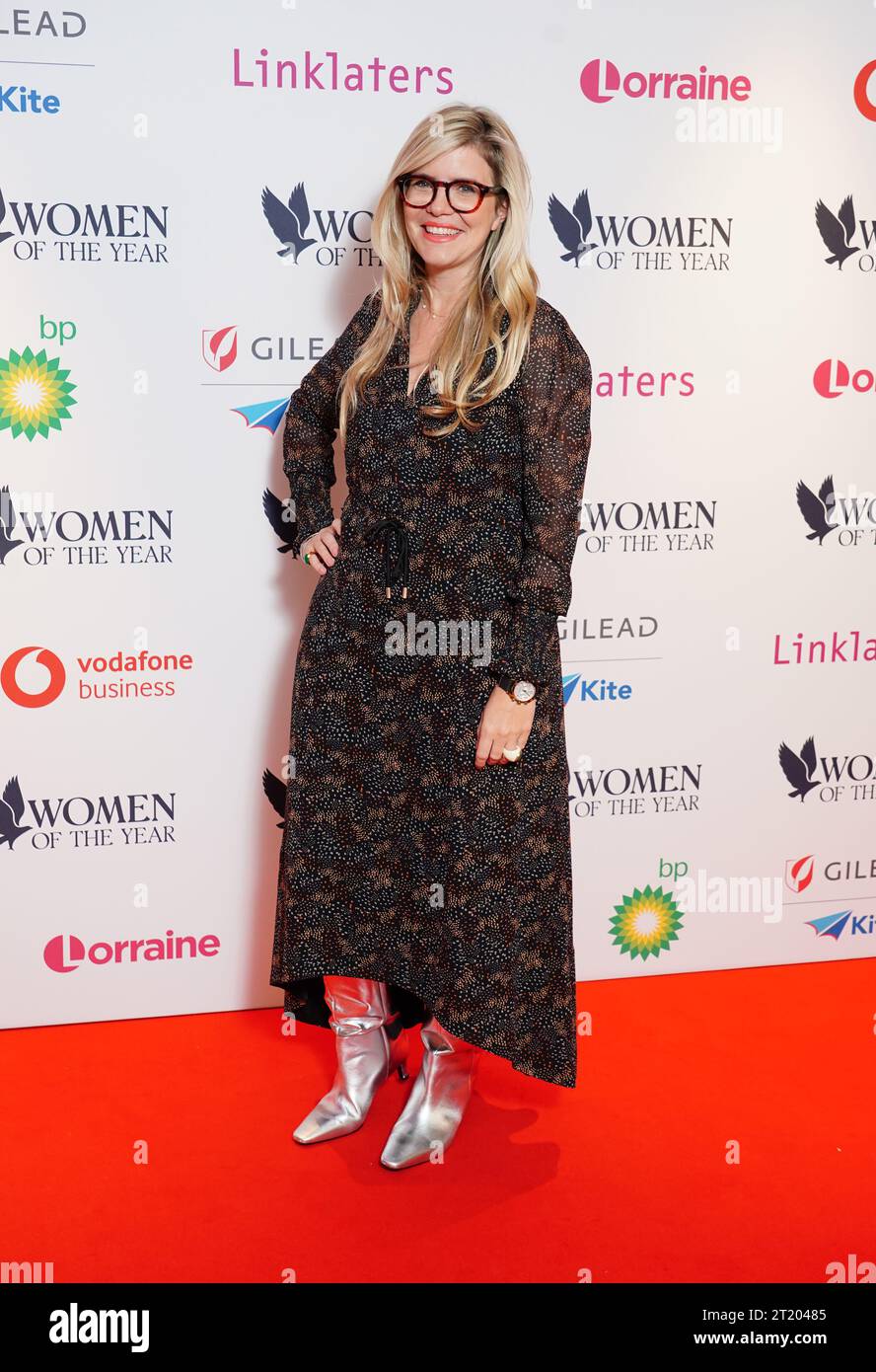 Emma Barnett arrives for the Women of the Year Lunch and Awards 2023 at ...