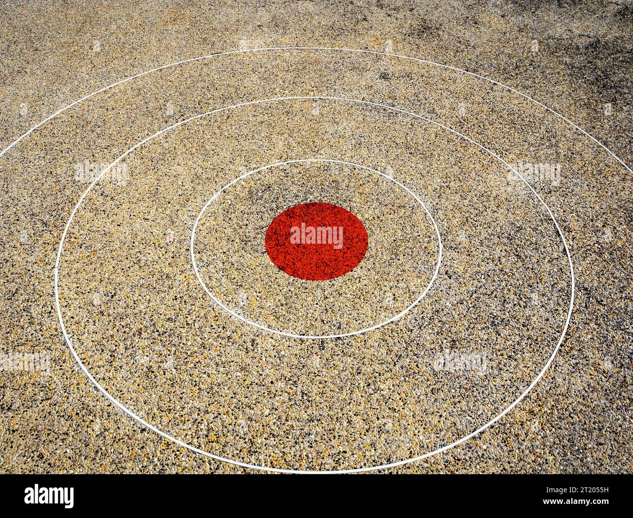 Business goal background. Red spot at center of strong stone big ...