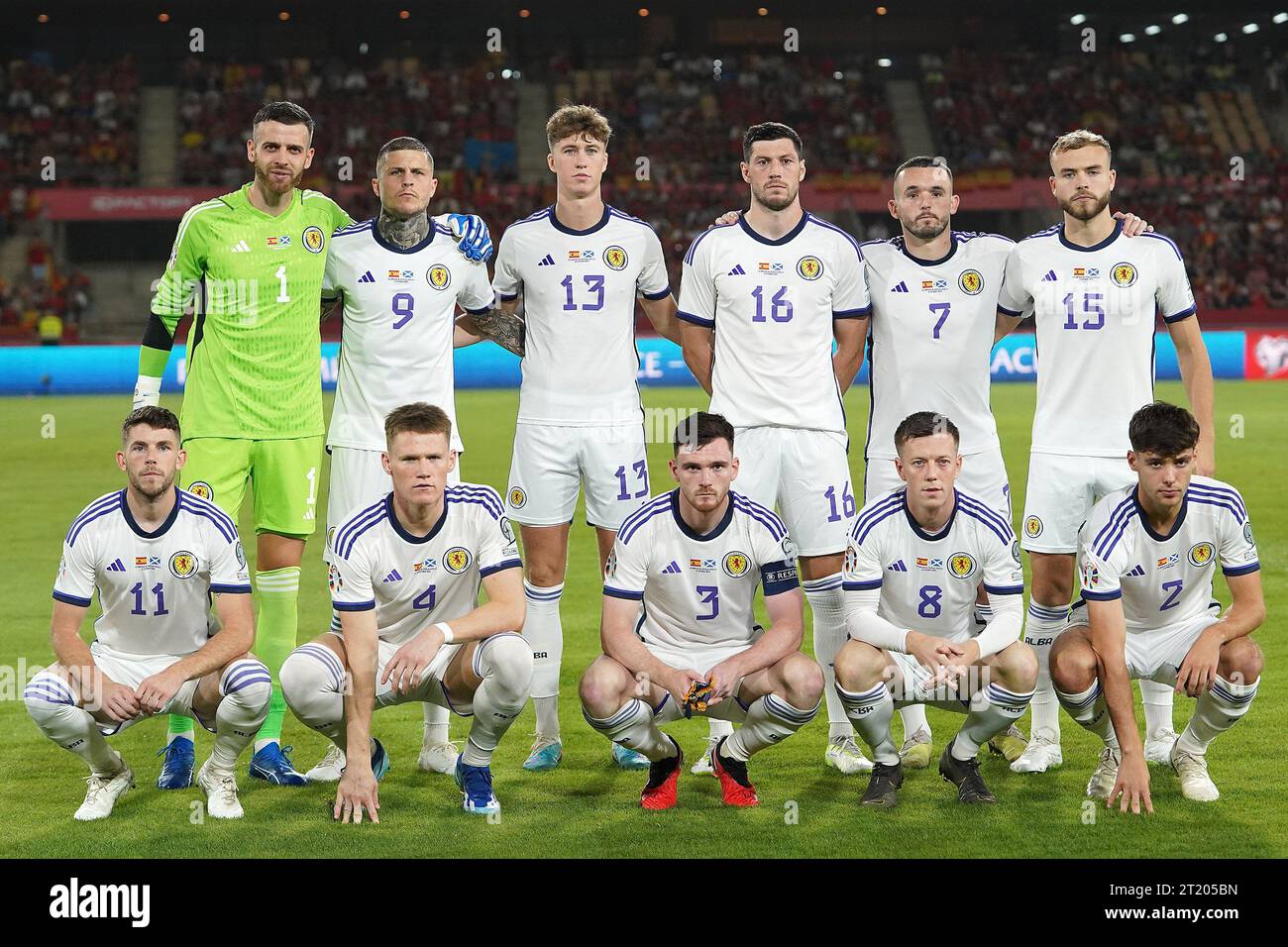 Scotland's team photos with Angus Gunn, Lyndon Dykes, Jack Hendry ...