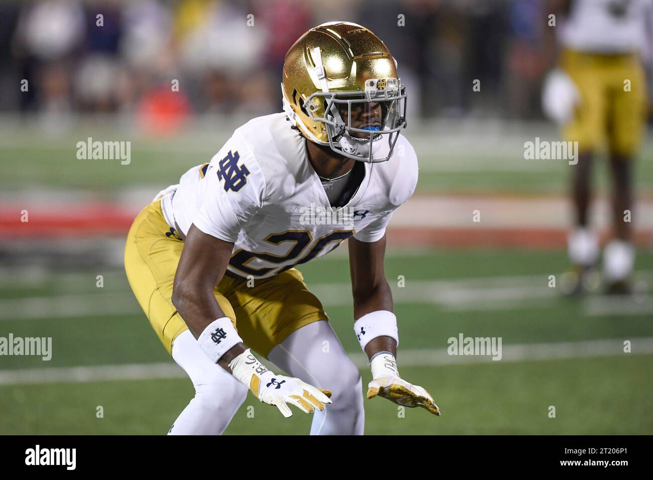 Louisville Ky October 07 Notre Dame Fighting Irish Cornerback