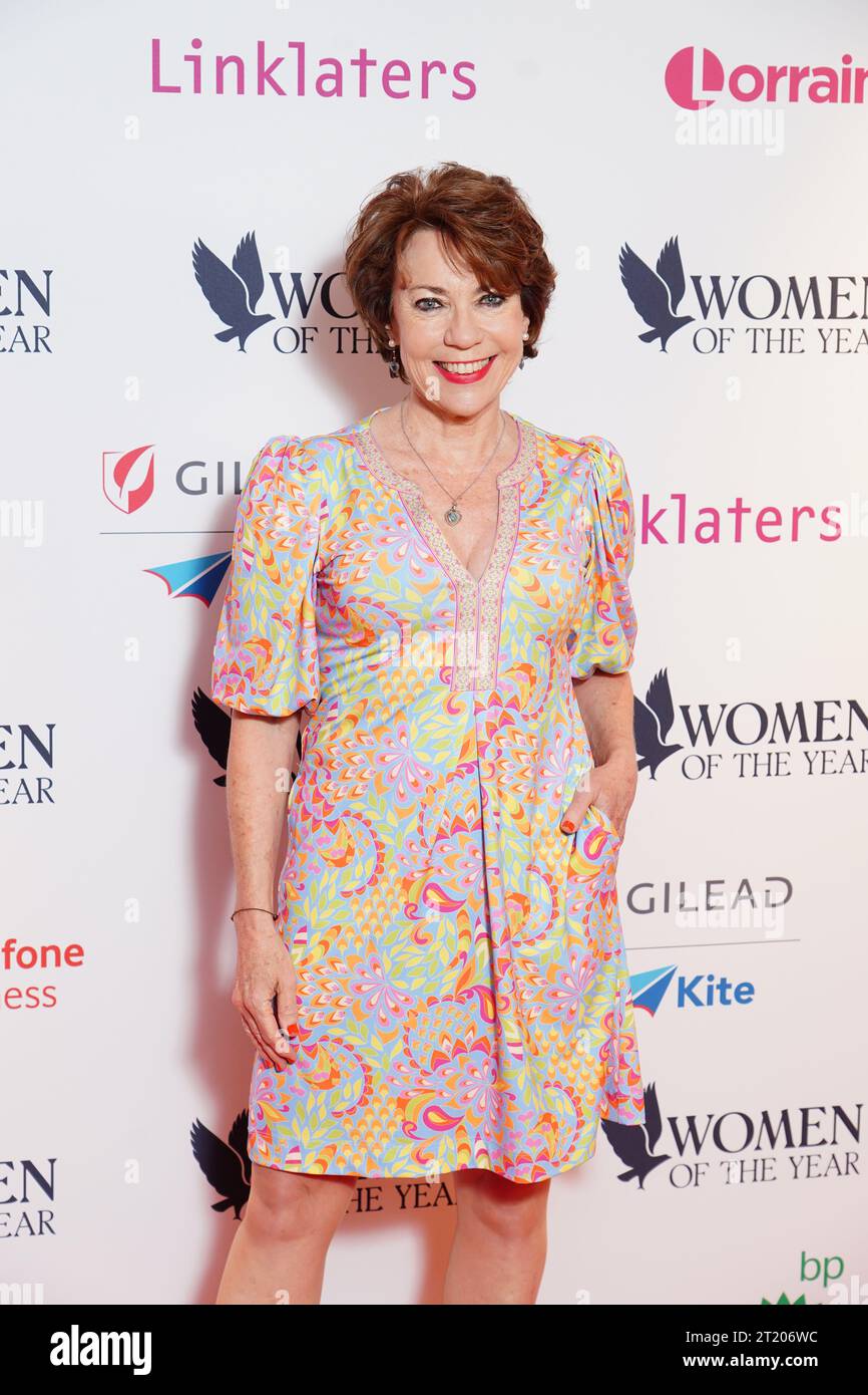 Kathy Lette arrives for the Women of the Year Lunch and Awards 2023 at ...