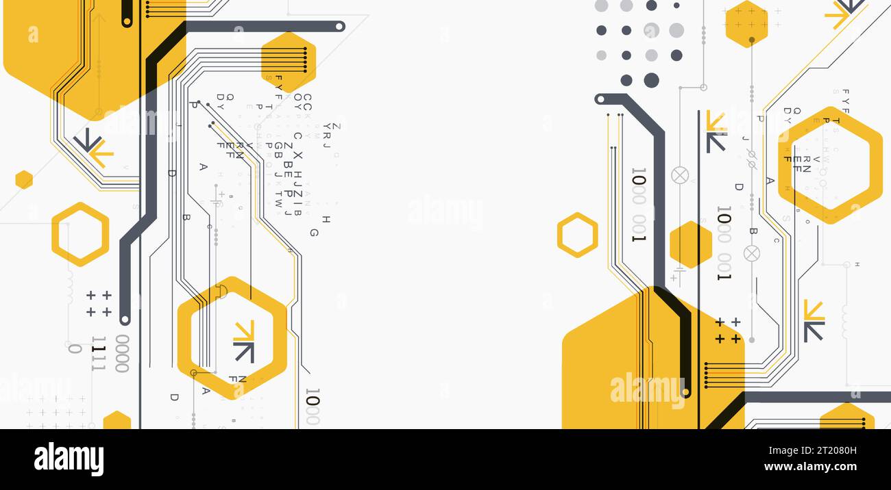 CPU art concept. Circuit board. Technology background Stock Vector ...