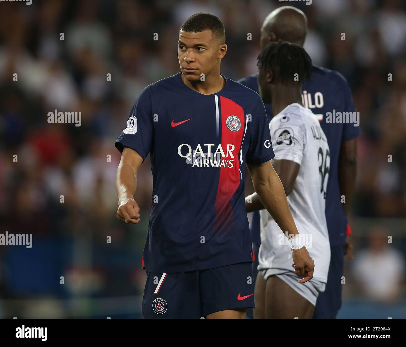 Kylian Mbappe of Paris Saint-Germain. - Paris Saint-Germain v Clermont ...